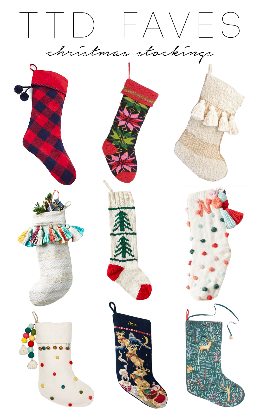 TTD faves: Christmas stockings | Tomorrow's To Dos